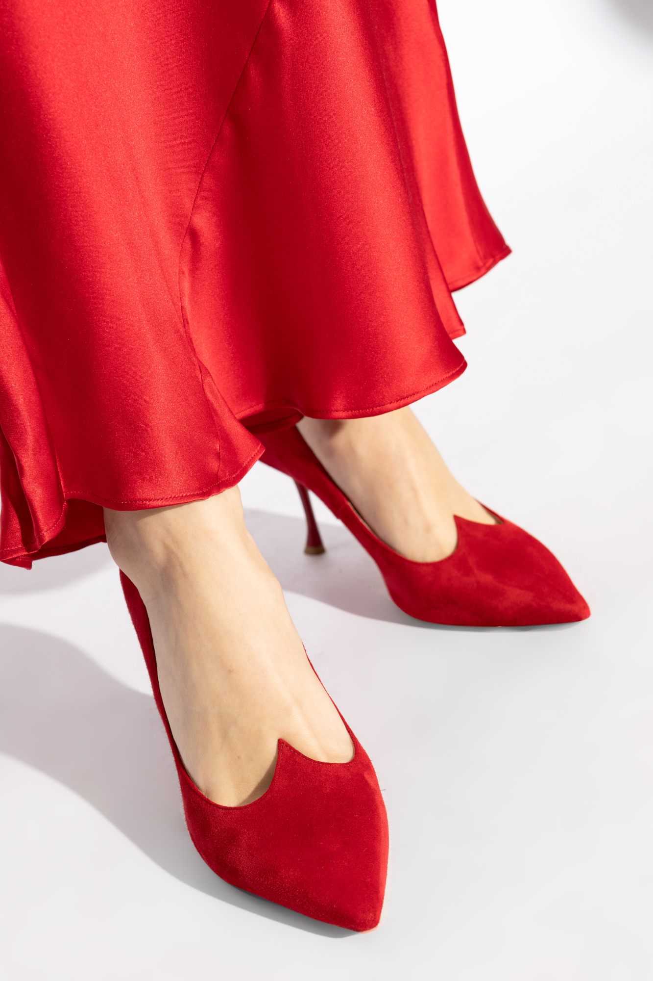 Roger Vivier Suede high heels 'I Love Vivier' | Women's Roger Vivier Suede high heels 'I Love Vivier' | Women's
